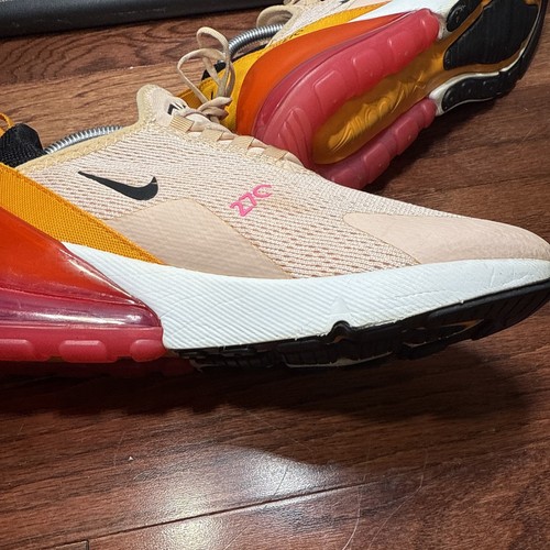 Nike Air Max 270 Women's Size 7.5 Coral Pink Shoes AH6789-603 | eBay