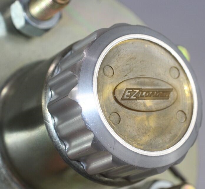 EZ Loader Boat Trailer Oil Bath Wheel 5 Lug Hub Kit Tapered Spindle 300 ...
