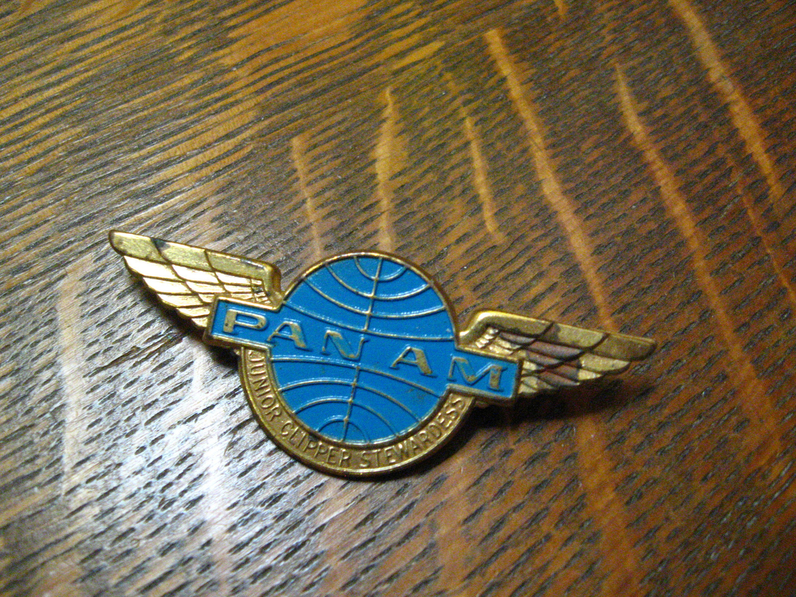 Pan Am American Airways 1950's Junior Stewardess Pin - Vintage Airlines ...