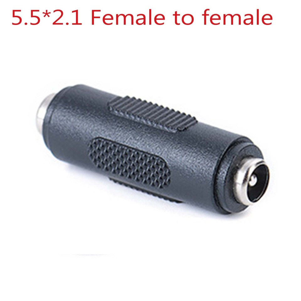 5.5mm x 2.1mm Female to Female male to male DC CCTV Power Coupler ...