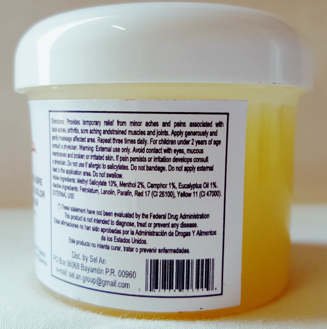 2 Manteca De Ubre Yellow Vaquita Relieving Ointment Muscle Pain UDDER ...