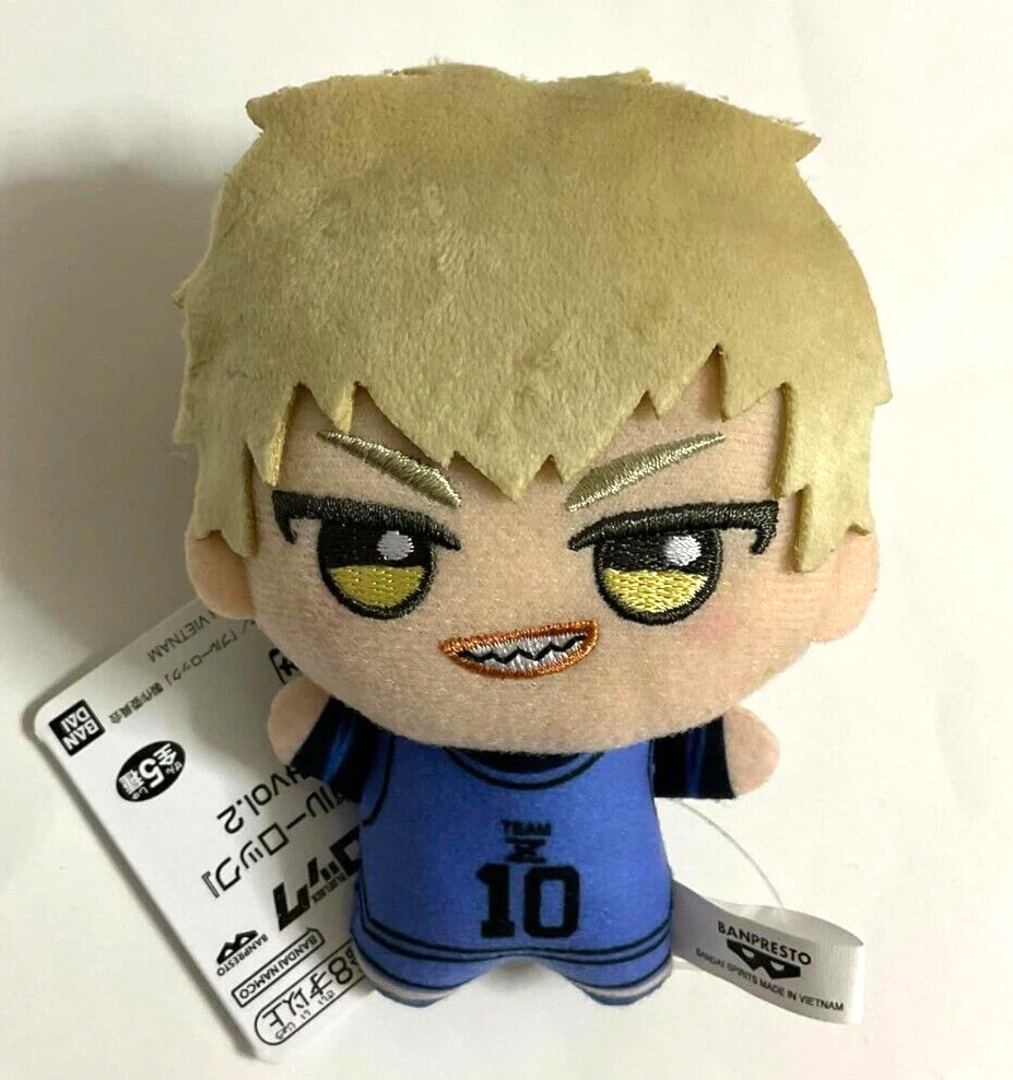 Blue Lock Chibi Gurumi vol.2 Plush Doll Mascot Jingo Raichi Anime ...