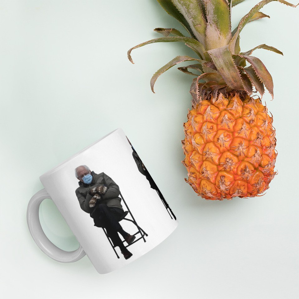 Bernie Sanders Mittens Mug - Bernie Sanders Coffee Cup - - Bernie ...