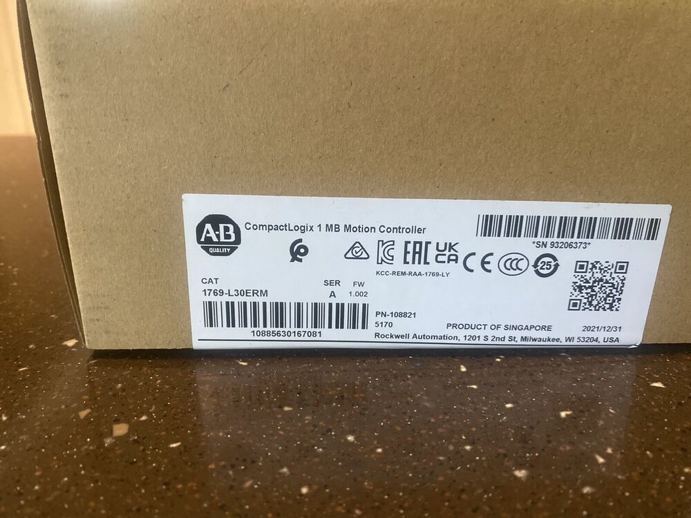 1 PCS New Factory Sealed Allen-Bradley AB 1769-L30ERM 1769L30ERM In ...