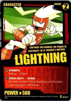 Lighting C CH-011 Teen Titans TCG CCG | eBay