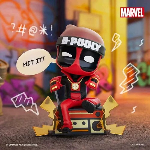 Music Star - POP MART Marvel Deadpool Series Figure Confirmed Blind Box ...