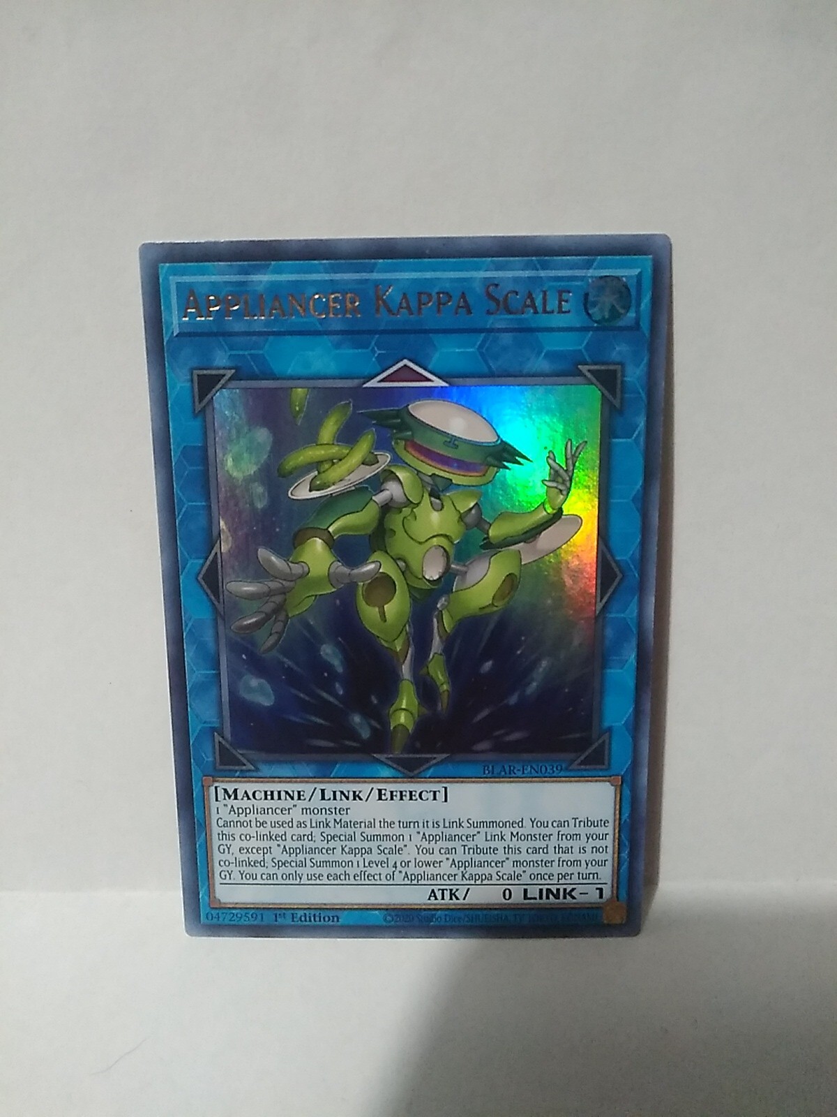 Yu-Gi-Oh! TCG Appliancer Kappa Scale Battles of Legend: Armageddon BLAR ...