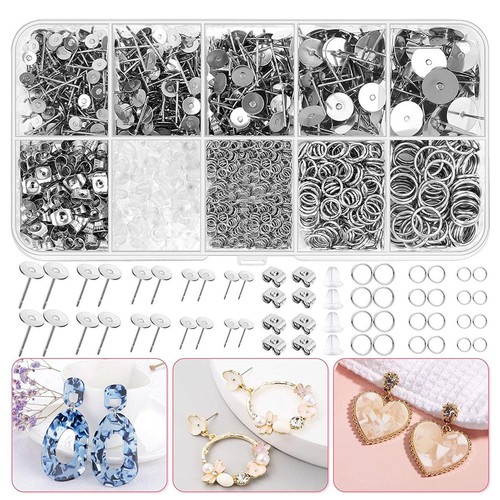 Earring Making Supplies Kit Jewelry Making for Adult Beginner Earring ...