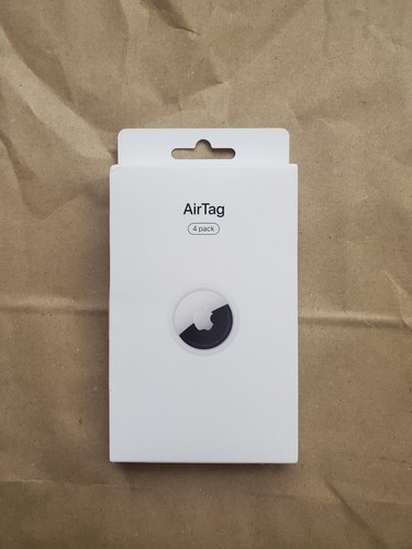 Apple AirTag White Air Tag (4 Pack) - New 100% authentic Tracker ...