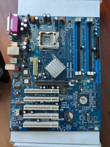 ASRock 775V88+ Motherboard VIA PT880 Chipset Socket 775 | eBay