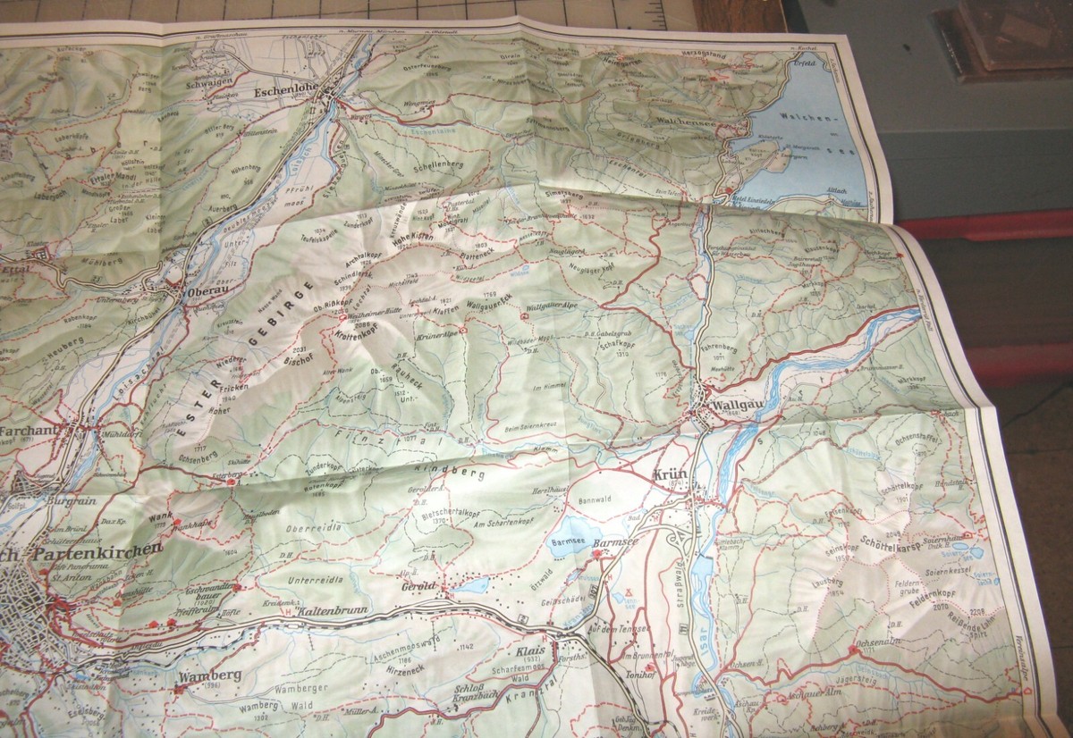 Zugspitze Map