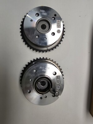 Intake & Exhaust Camshaft Adjuster VVT Timing Cam Gear 24370/24350 ...