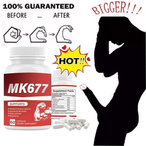 Men's Booster Male Enhancement - Max Strength Male Supplement Capsules ...