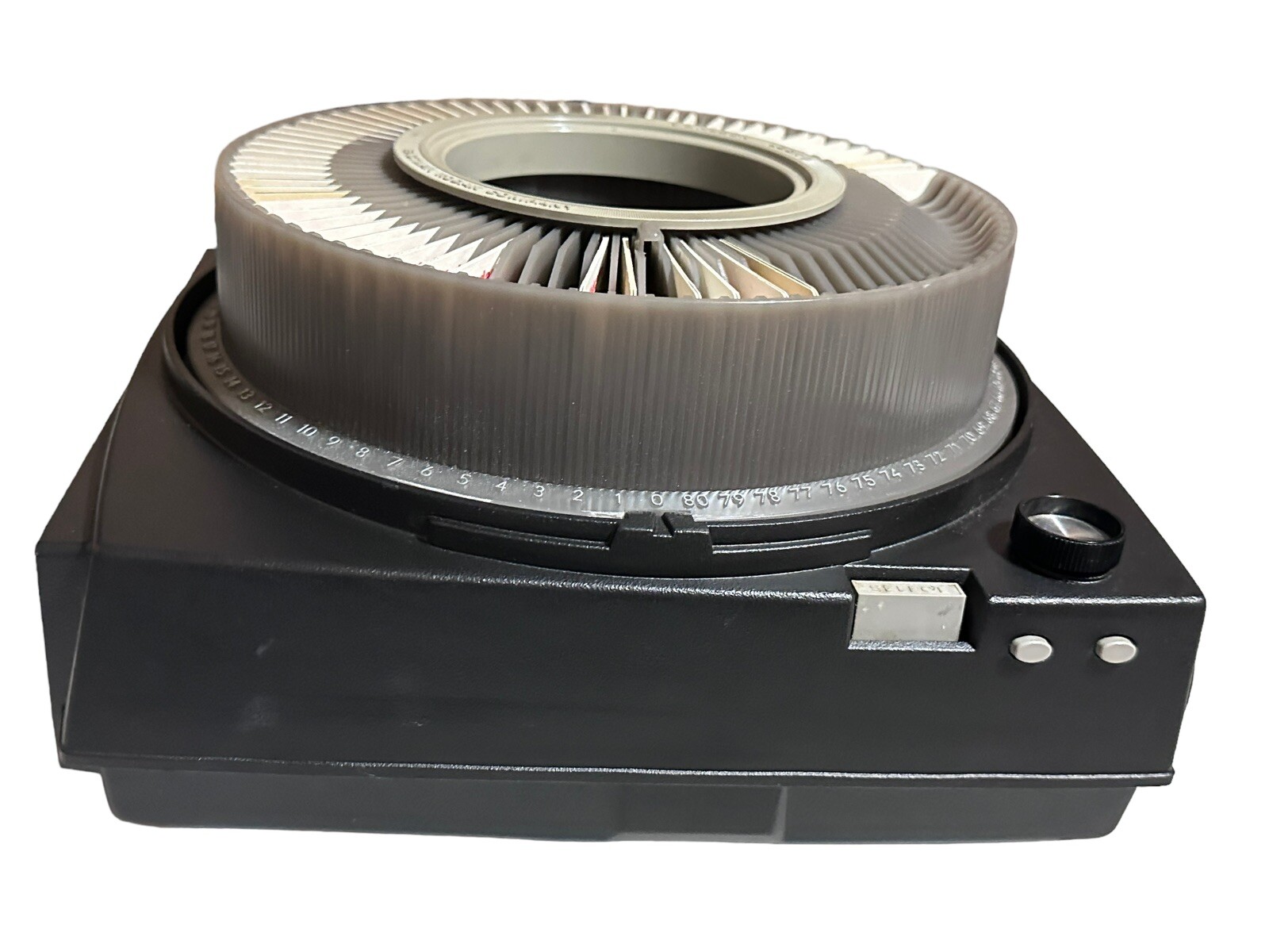 Kodak Carousel 650H Black Portable Slide Projector Cord. For Parts Or ...