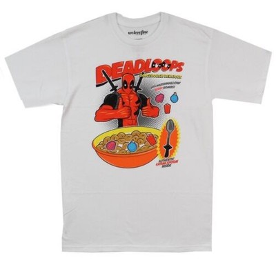 Deadpool Cereal Deadloops Marvel Comics Adult T-Shirt | eBay