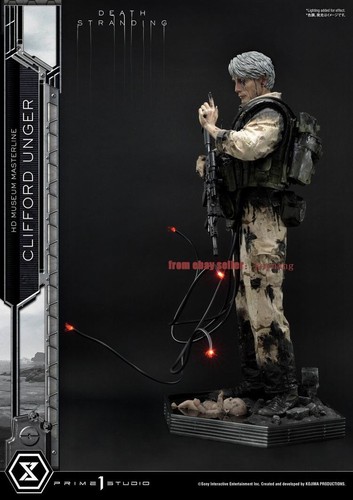 Prime 1 Studio HDMMDS-02 Death Stranding 1/2 Clifford Unger Statue ...