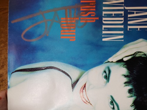 AUTOGRAPHED 1980s EXCELLENT Jane Wiedlin – Rush Hour SLEEVE ONLY 45 | eBay