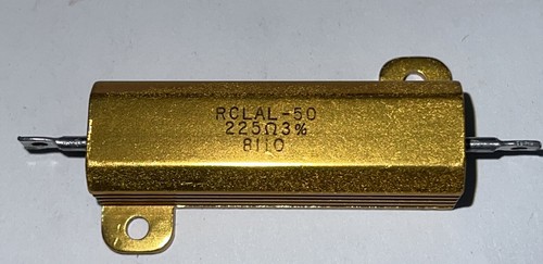 RCL 50 Watt 225 Ohm 3% Resistors RCLAL-50 | eBay