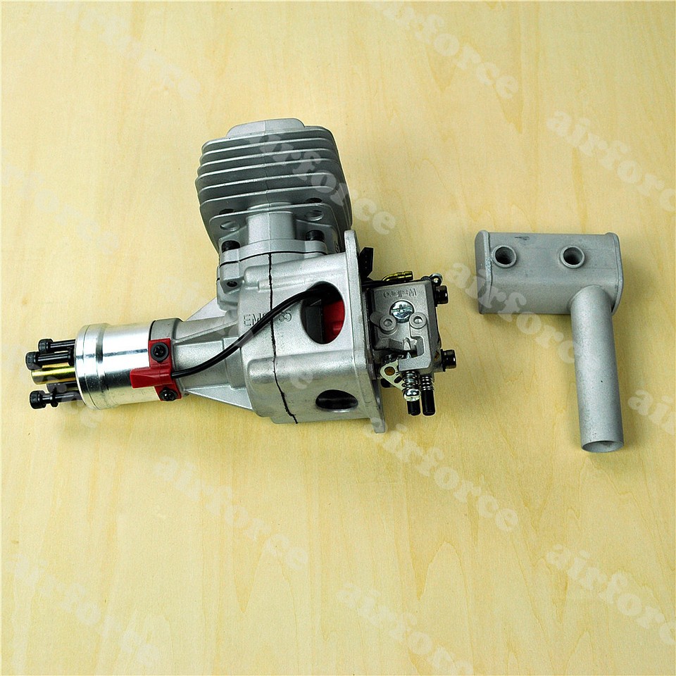 1set 35CC Gas Engine For RC Airplane +Exhaust+Ignition EME35 1550RPM | eBay