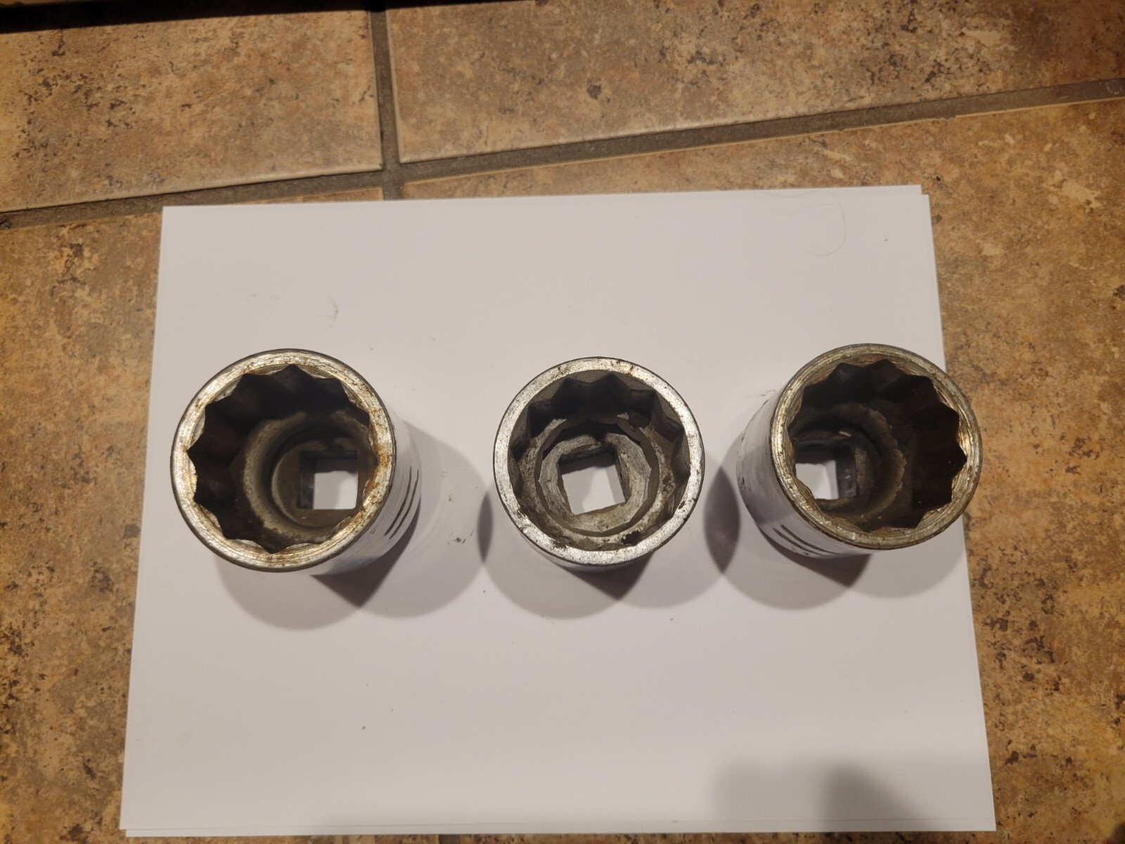 VTG Par-X, Snap-On & Indestro 3/4" Drive Socket Set W/Extensions 19 pc ...