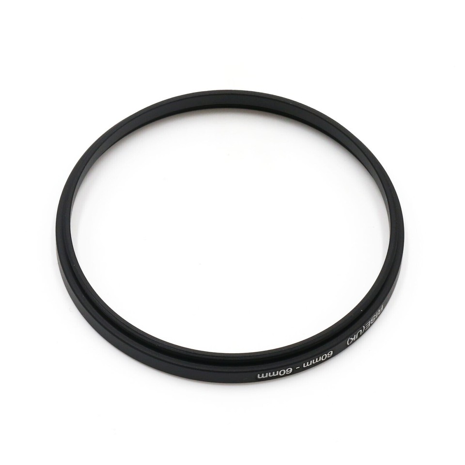RISE(UK) 60mm-60mm 60-60 mm 60 to 60 Extend ring Filter Adapter black ...