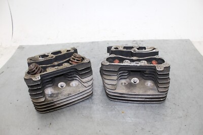 HARLEY DAVIDSON OEM DYNA TOP END CYLINDER HEAD TWIN FRONT REAR VALVES ...