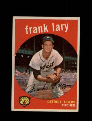 1959 FRANK LARY TOPPS #393 TIGERS *6134 | eBay