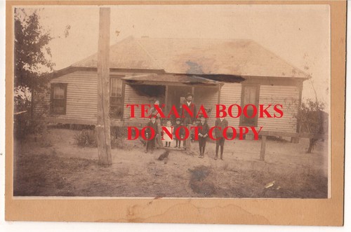 1905 Emhouse Texas Richard “Dick” Harper STOKES Family & House Photo ...