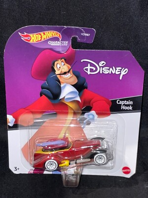 Hot Wheels DISNEY Character Cars CAPTAIN HOOK HDM87 NEW IN HAND | eBay