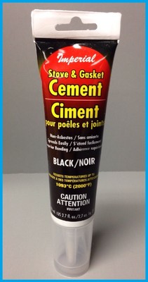 IMPERIAL KK0075-A Stove & Gasket Cement High Heat Woodstove Pellet Gas ...