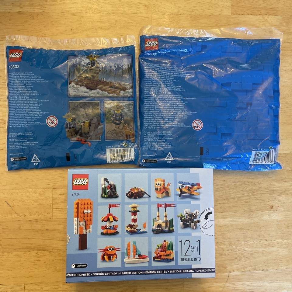 LEGO Lot 40302 40303 40593 NEW SEALED 673419287418| eBay