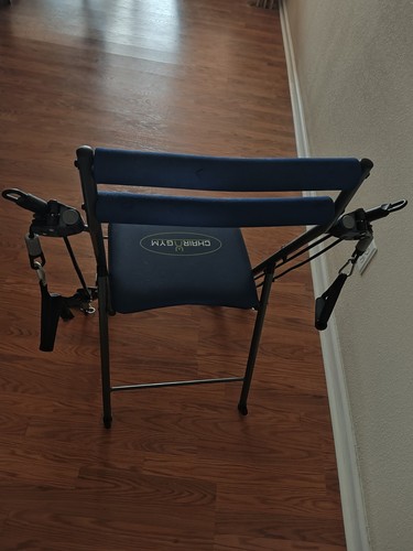 Chair Gym Workout Seated Exerciser with Upper and Lower Resistance ...