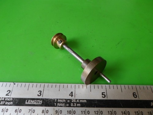 Bowman Live Steam Engine Parts - Bowman PW 203 - Crank Shaft and Pulley ...