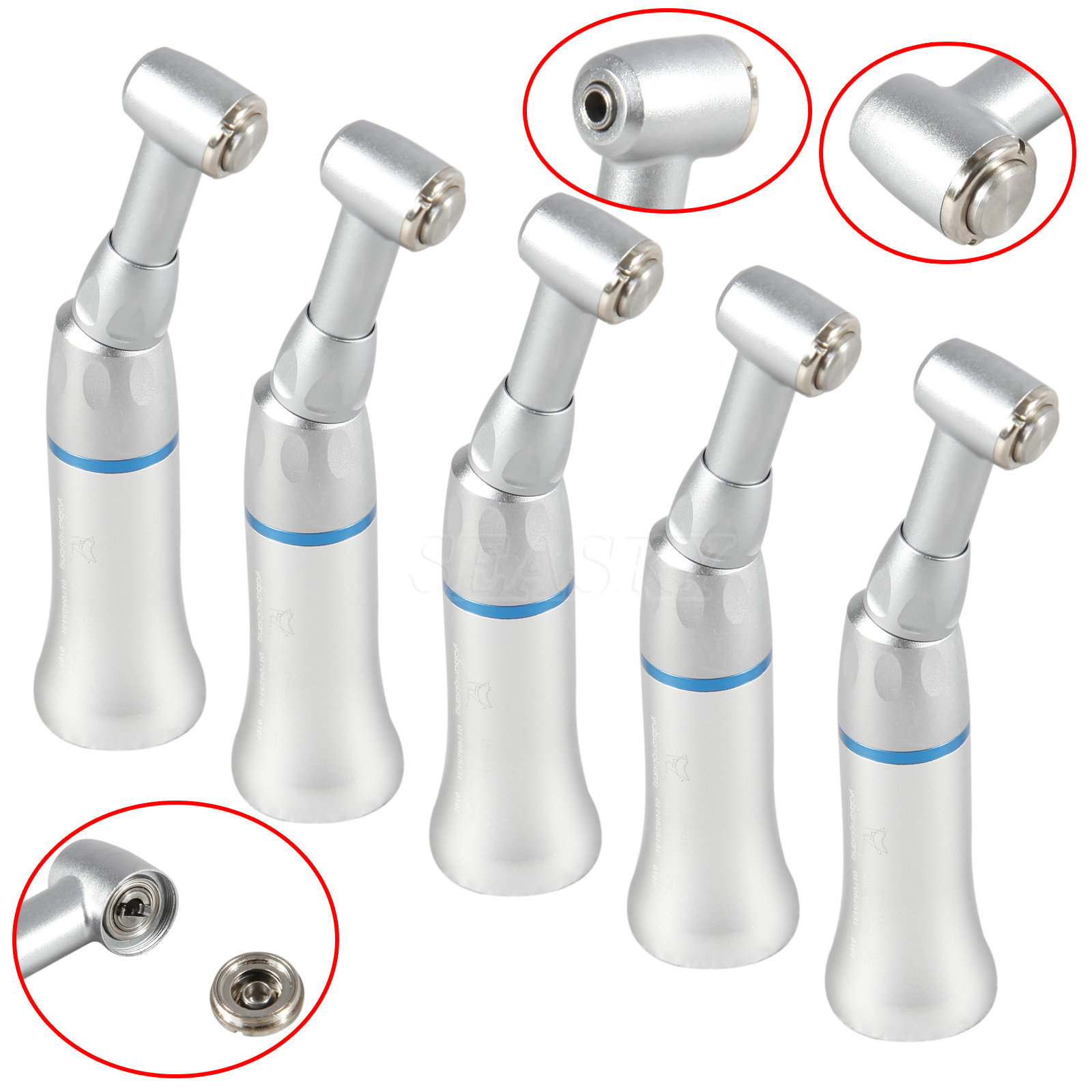 USA 20 Dental Low Speed Contra Angle Push Button E-type Handpiece 2 ...