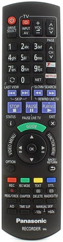 GENUINE PANASONIC REMOTE CONTROL FOR DMR-HWT150 DMR-HWT250 DMR-PWT655 ...