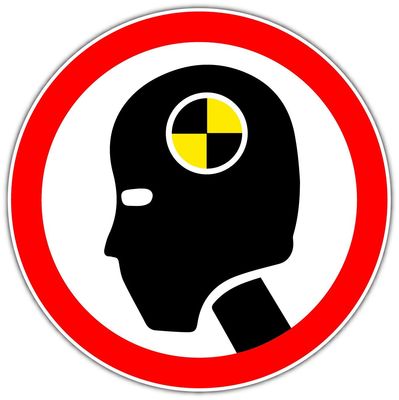 3 Pack - Crash Test Dummy V2 (size: 3") Printed Vinyl Decal Window ...