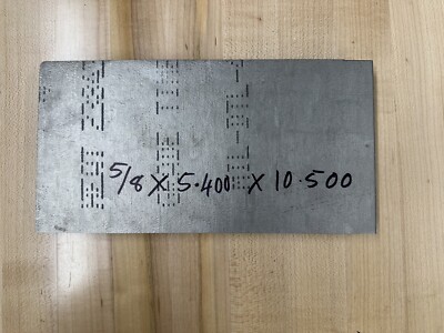 Titanium Plate 5.40”X 10.50”X 5/8”THK 6AL-4V Grade 5 | eBay