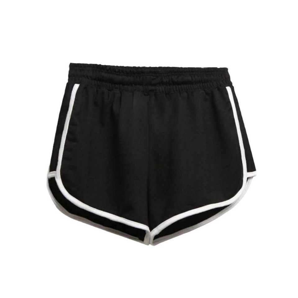 Striped Sports Shorts for Women Simple Loose Shorts Casual Slimming Lot W2 | eBay