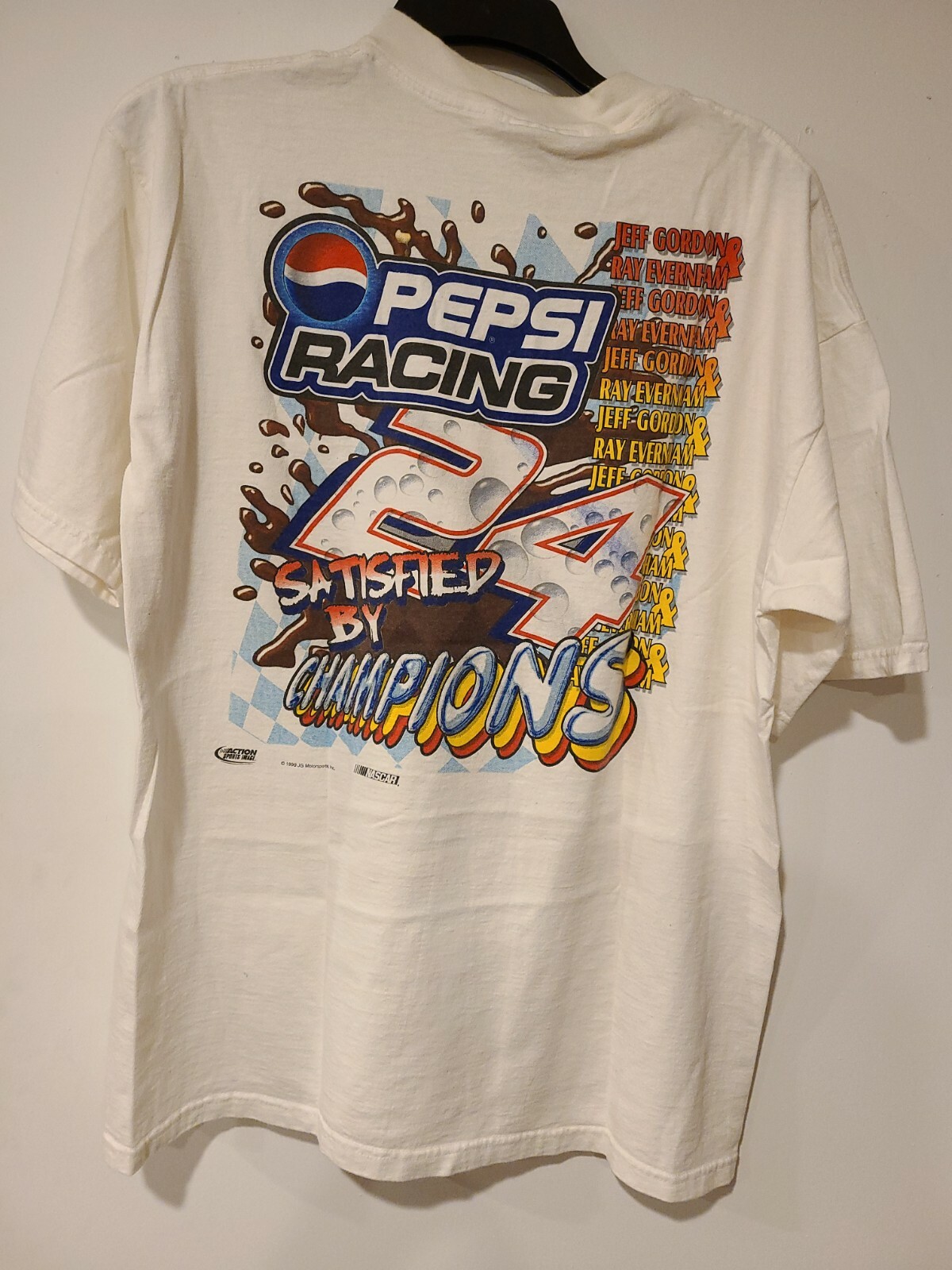 Vintage 1999 PEPSI RACING JEFF GORDON ALL OVER PRINT … - Gem