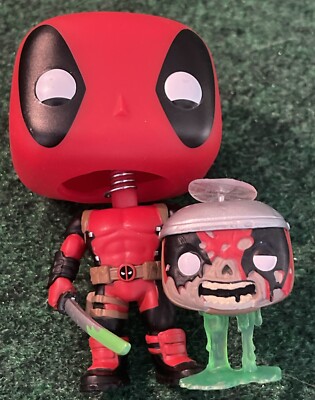 Funko Pop! Marvel Zombies Deadpool with Headpool #667 LOOSE NO BOX | eBay