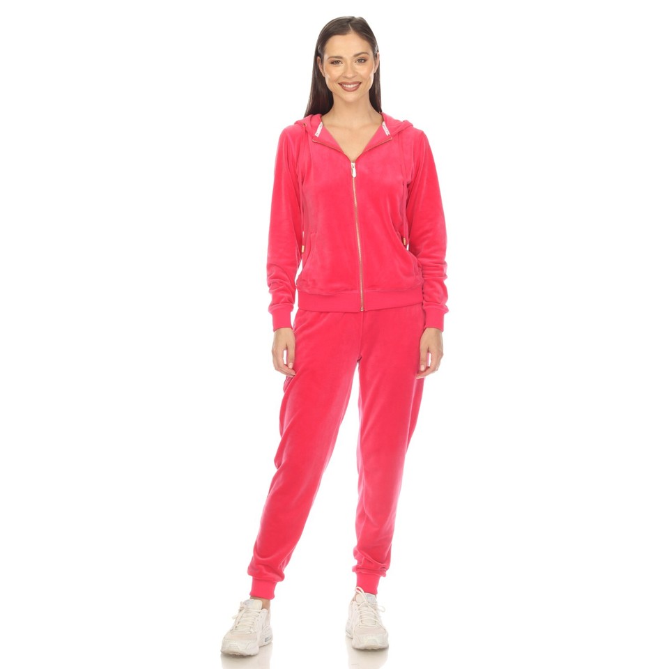 2 Piece Velour Tracksuit Set | eBay