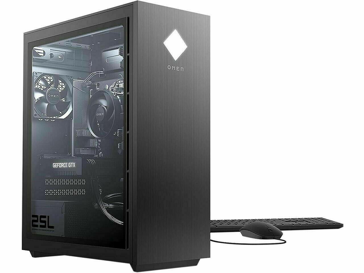 HP Omen 25L Gaming Desktop Ryzen 5 3500 8GB | Grelly USA