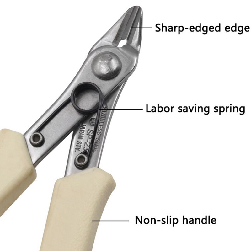 1PCS Needle Nose Pliers With Sharp Blade Steel Professional Cutting ...