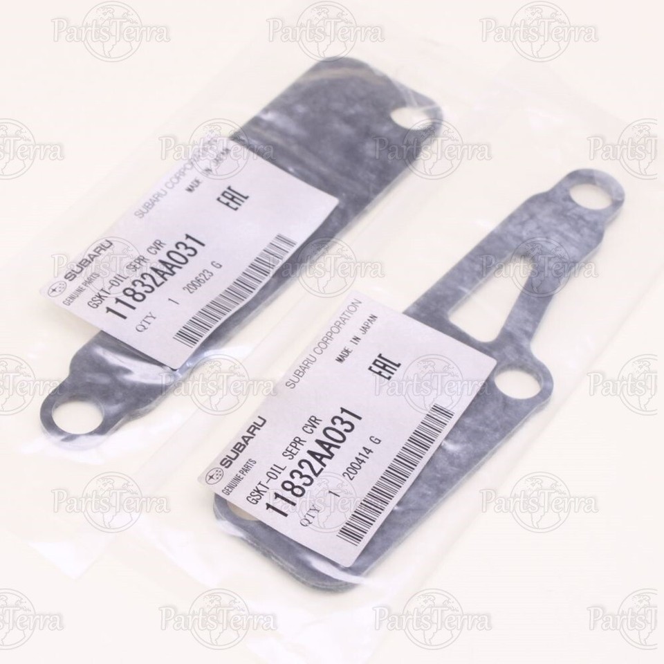 Genuine Subaru Oil Separator Cover Gaskets 02-05 Impreza WRX EJ205 ...