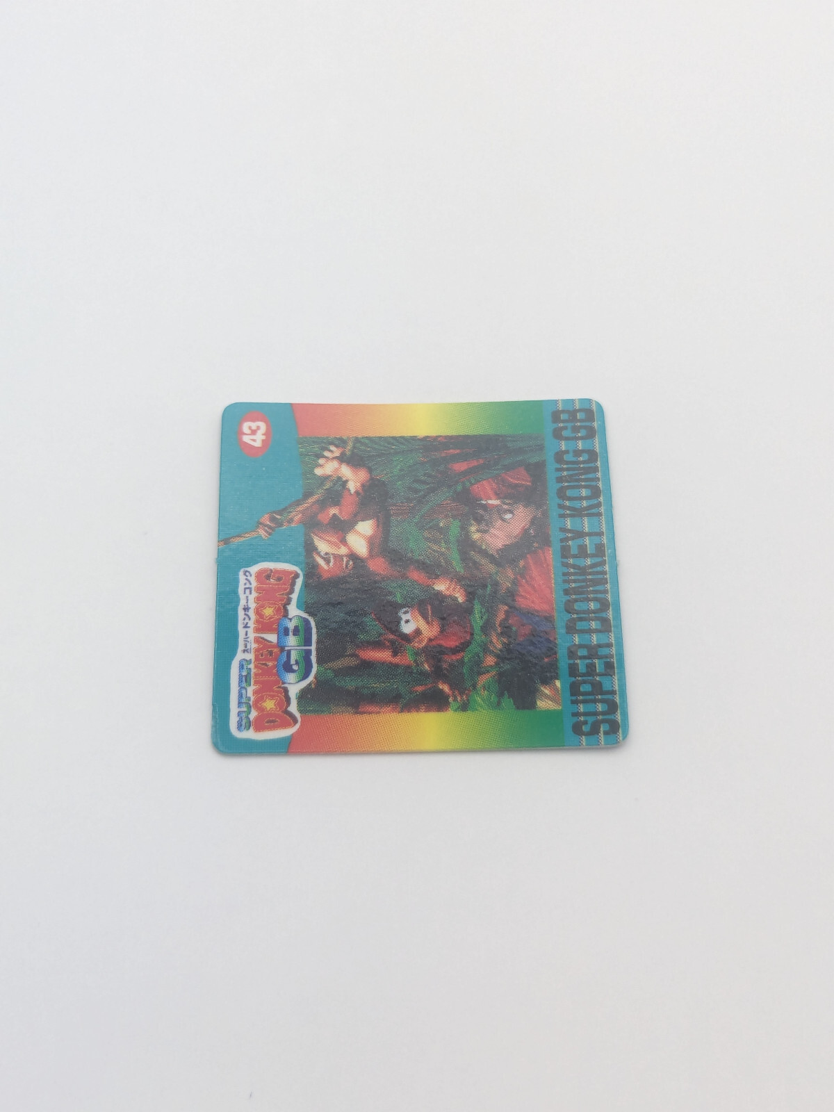 Donkey Diddy 43 Super Donkey Kong Bros Card mini Game Boy Nintendo 1995 ...