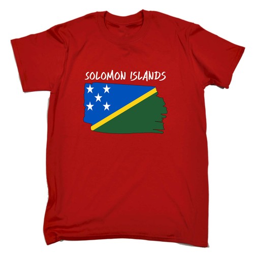 Solomon Islands Country Flag Nationality - Kids Children T-Shirt Tshirt ...