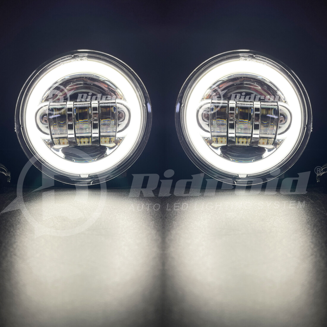For Pontiac Firebird Trans Am 1993-2002 4.5 inch LED Fog Light Halo ...