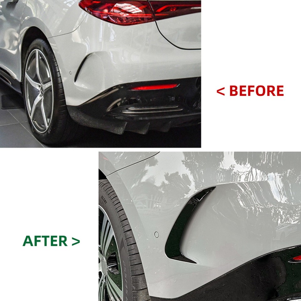 Car Rear Side Spoiler Trim For Mercedes Benz EQE V295 EQE350 EQE500 23 ...