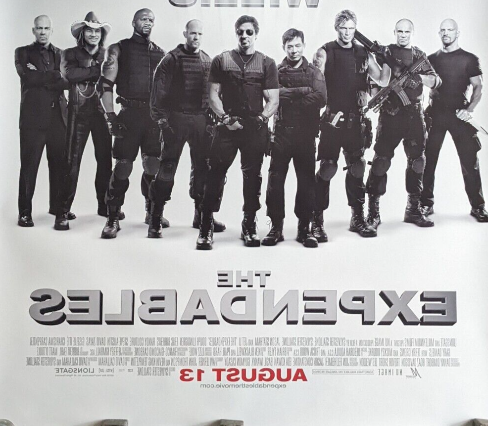 Expendables 1 Cast Posters