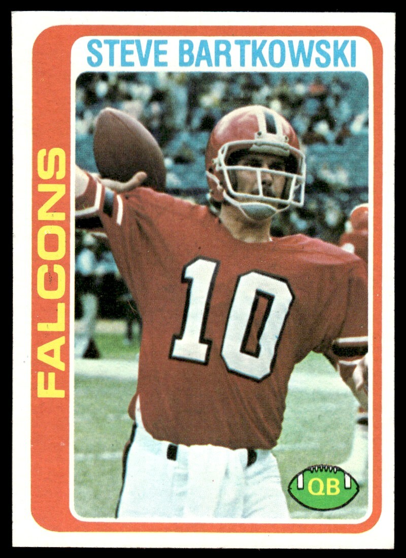 1978 TOPPS STEVE BARTKOWSKI K ATLANTA FALCONS #196 | eBay